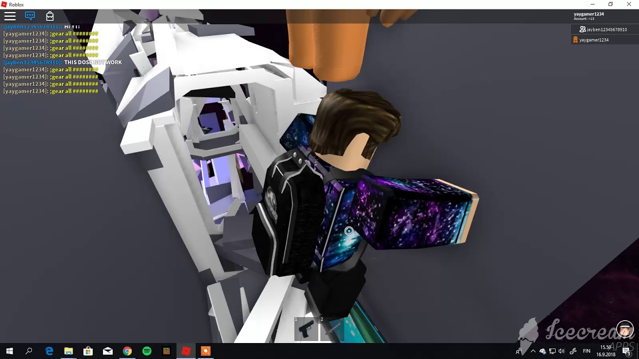 Destroying a space station in Roblox! - YouTube