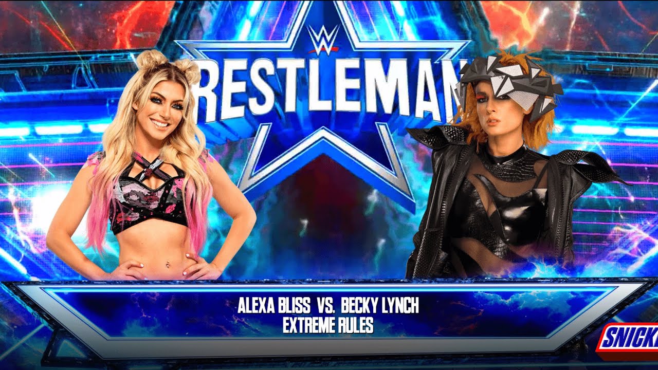 WWE 2K23 : ALEXA BLISS VS BECKY LYNCH IN LEGEND DIFFICULTY - YouTube