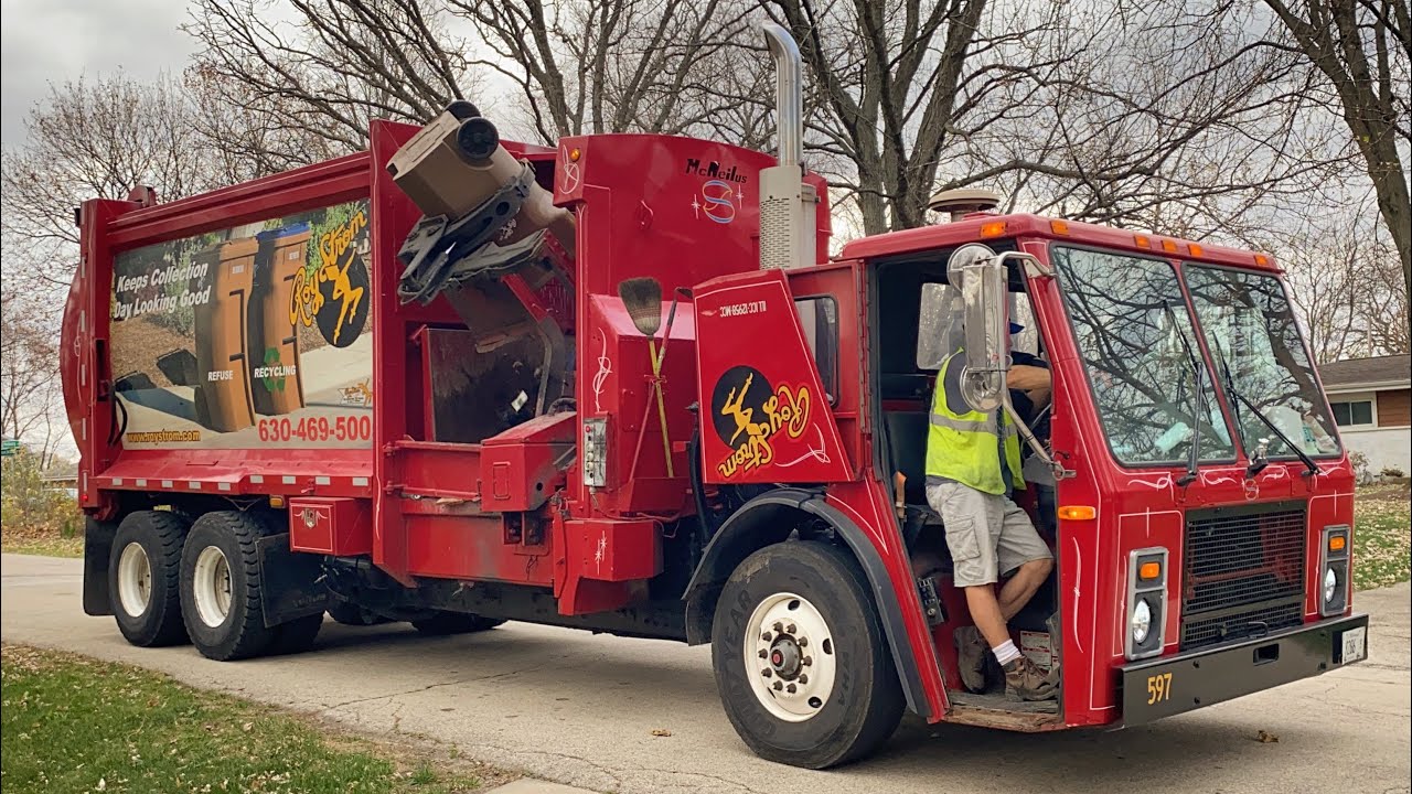 One of my Favorites! Roy Strom’s Shiny Mack LE McNeilus MA Garbage ...