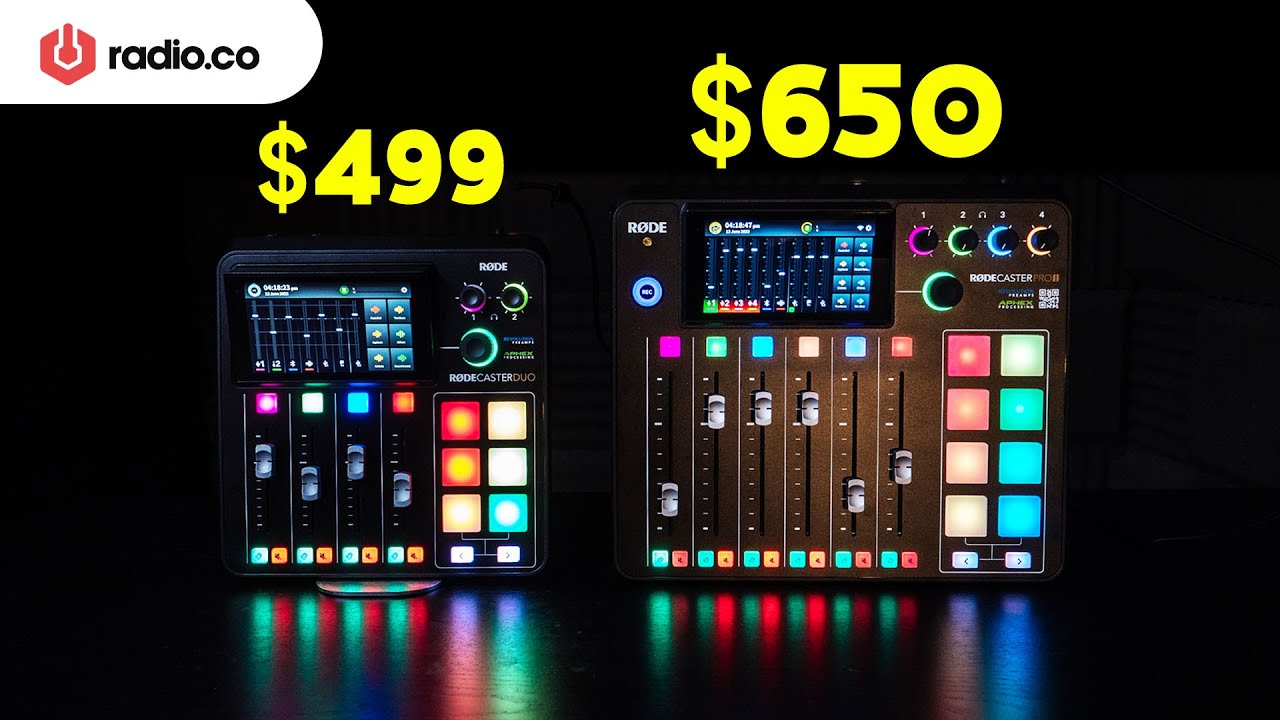 Which Rodecaster should YOU buy? - Rodecaster Duo vs. Rodecaster Pro 2 ...