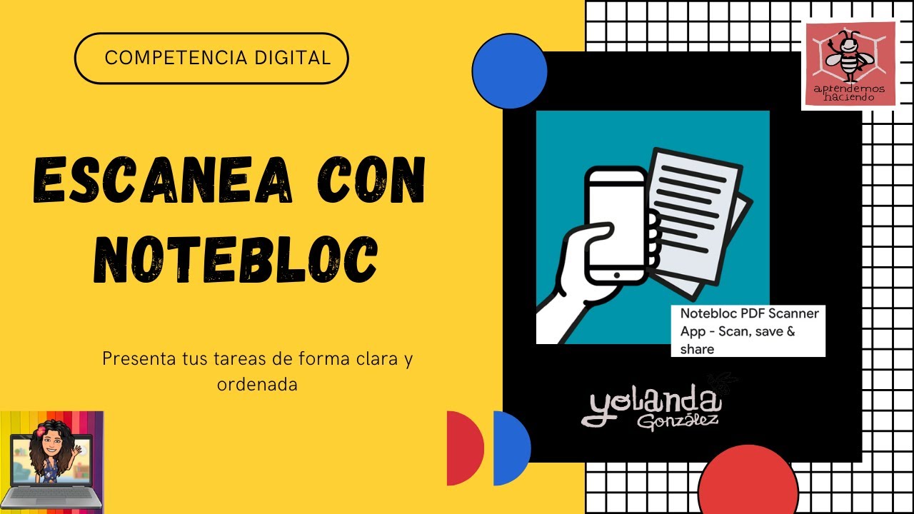 Escanear con la app NoteBloc. - YouTube