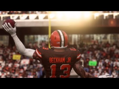 OBJ BROWNS HIGHLIGHTS MADDEN 19 - YouTube