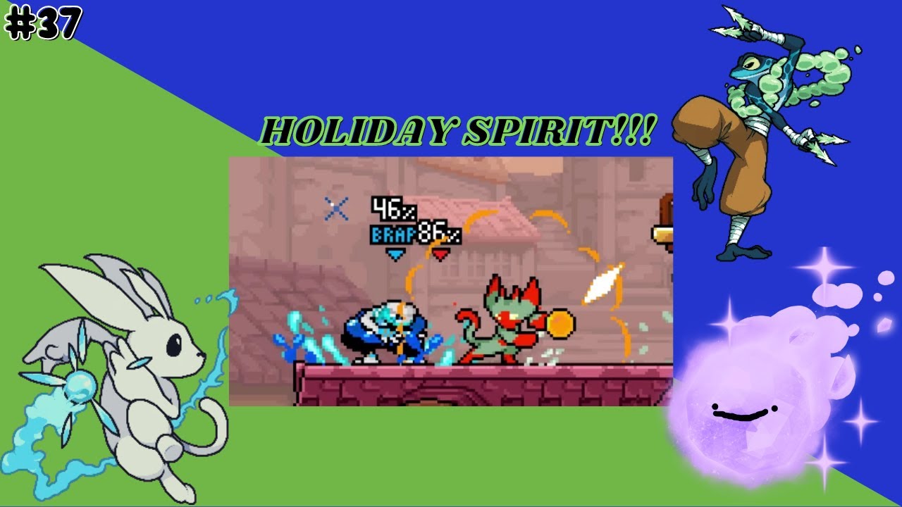 HOLIDAY SPIRIT!!! ORI AND SEIN vs RANNO Friendlys #37 Rivals of Aether ...