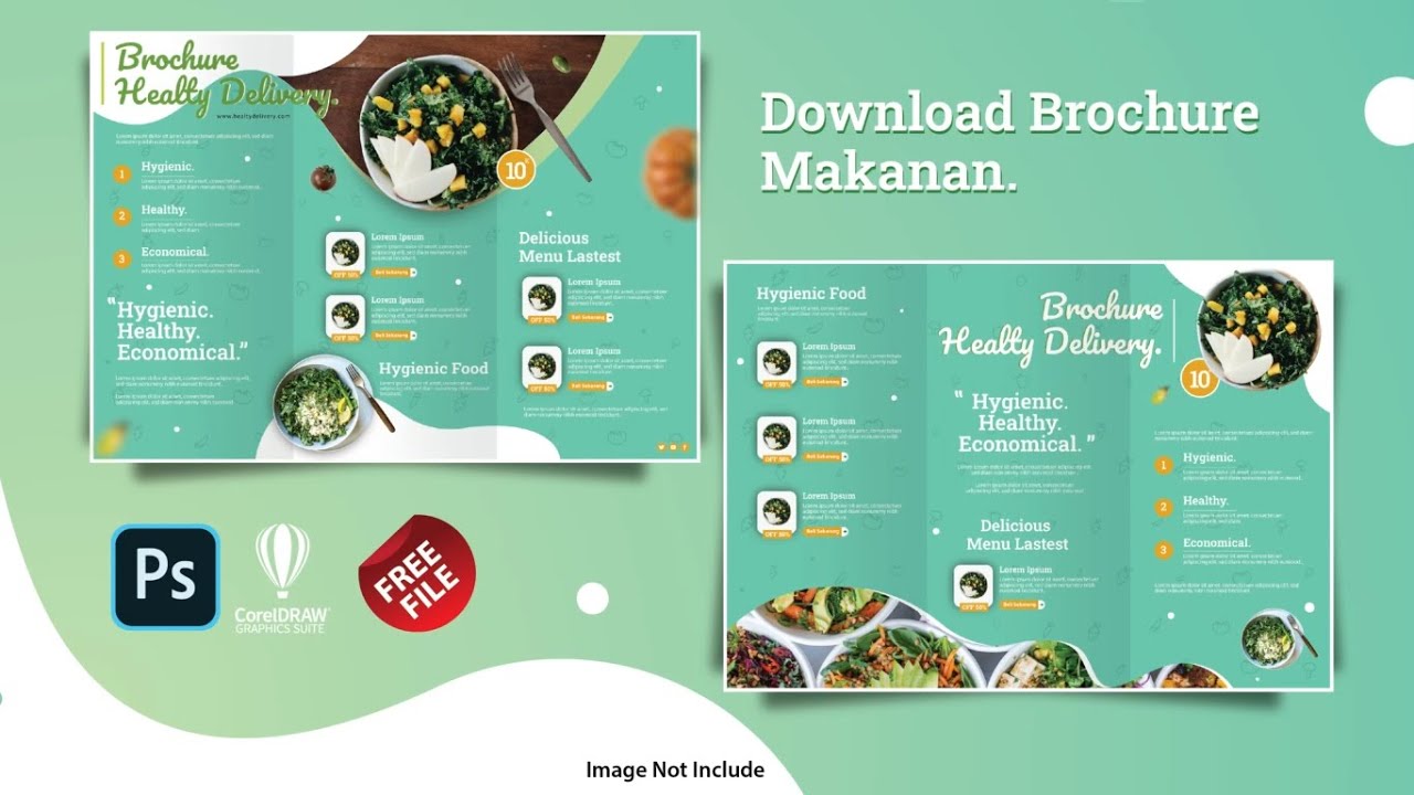 Gratis File : 01/10 Download Contoh Brosur Makanan Simple Dan Menarik ...