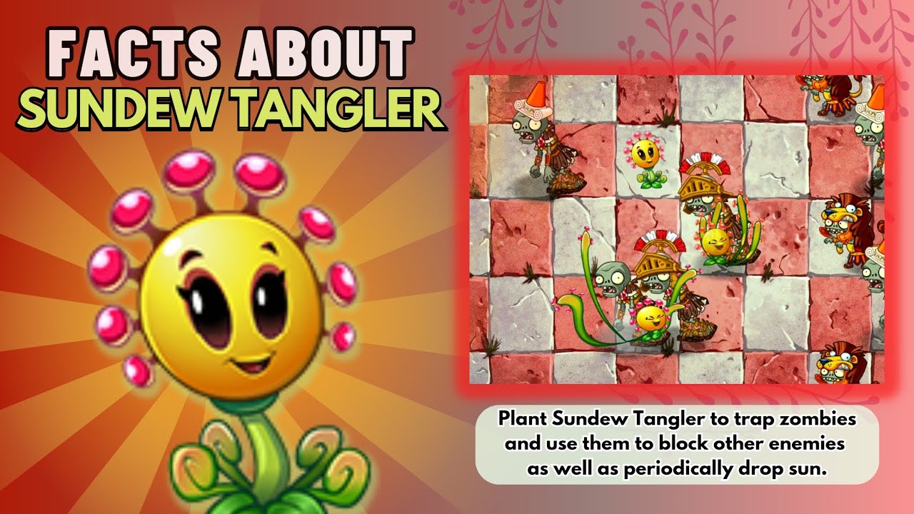 facts about sundew tangler from pvz2 - YouTube