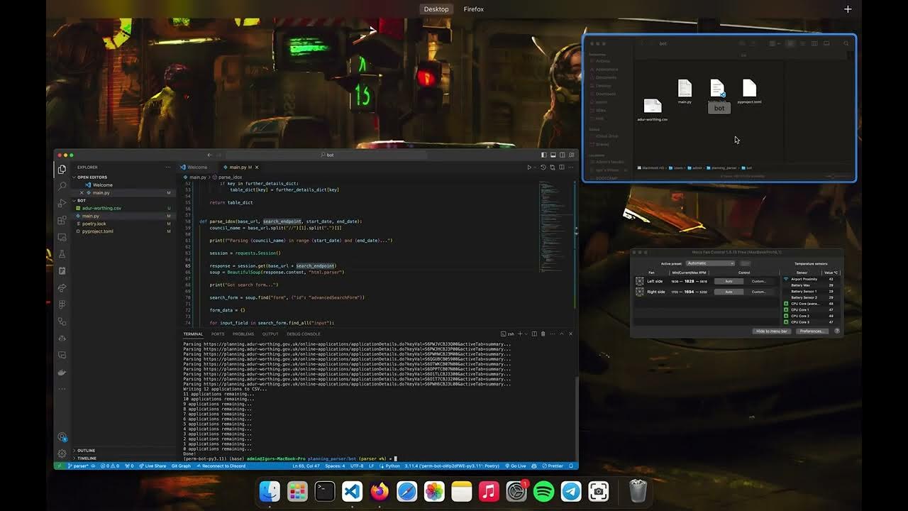 Council Parser Demo 1 - YouTube