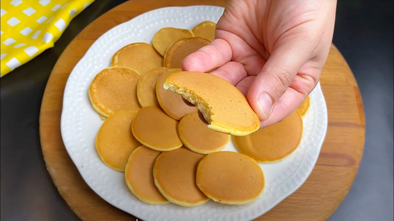 PANKEKİ HEP BÖYLE YAPMAK İSTEYECEKSİN🤤EN KOLAAY EN BASİT EN LEZZETLİ ...