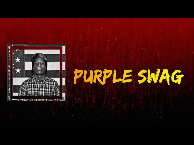 Asap Rocky Purple Swag Meisje