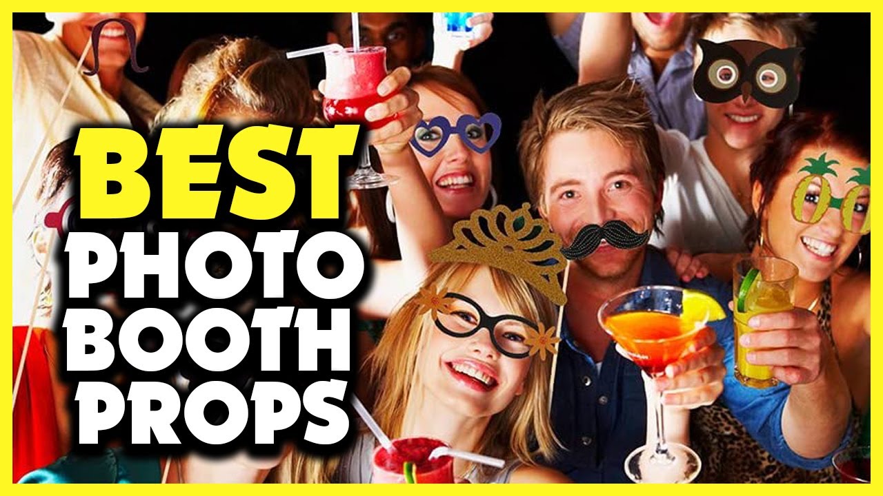 Top 5 Best Photo Booth Props In 2023 Review - YouTube