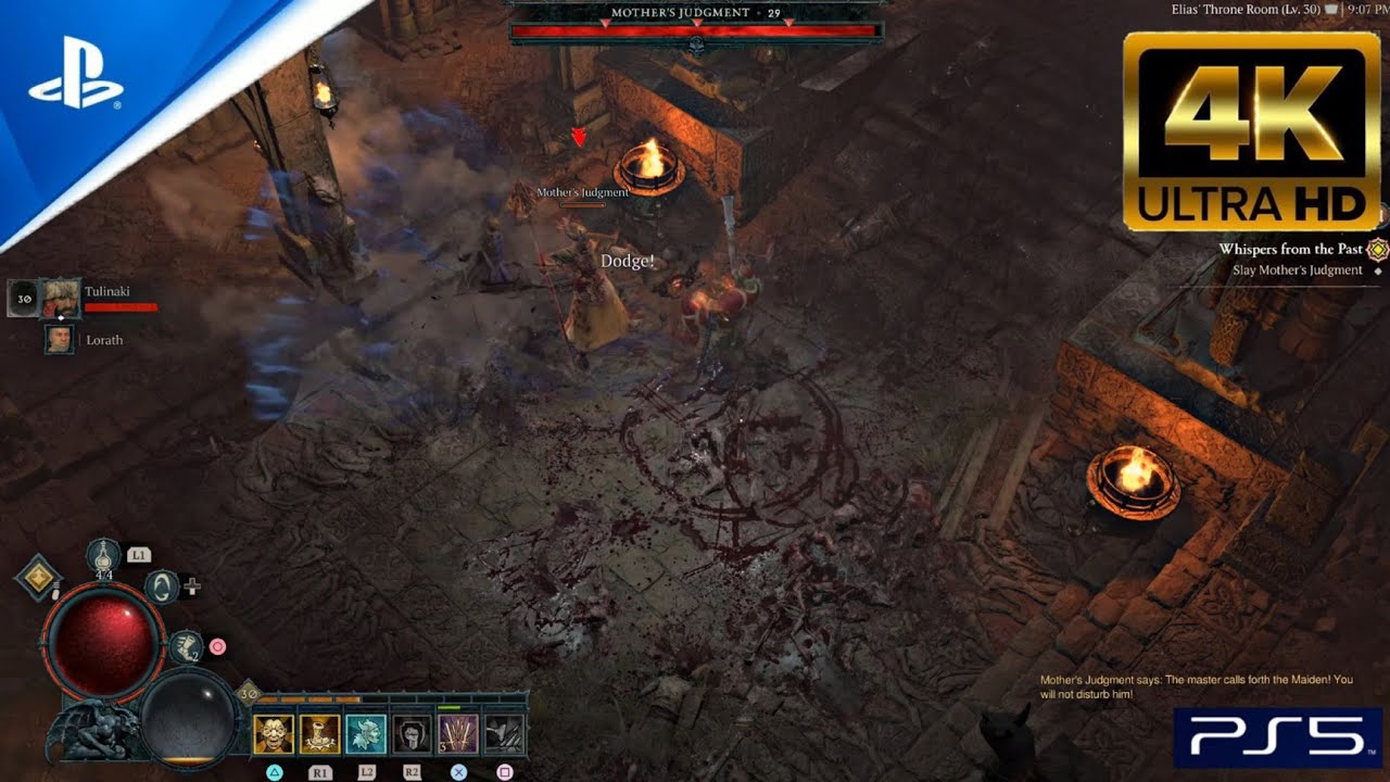 Diablo 4 Ps5 [ Barbarian Full Gameplay Walkthrough ] Part 12 _ LVL 29 ...