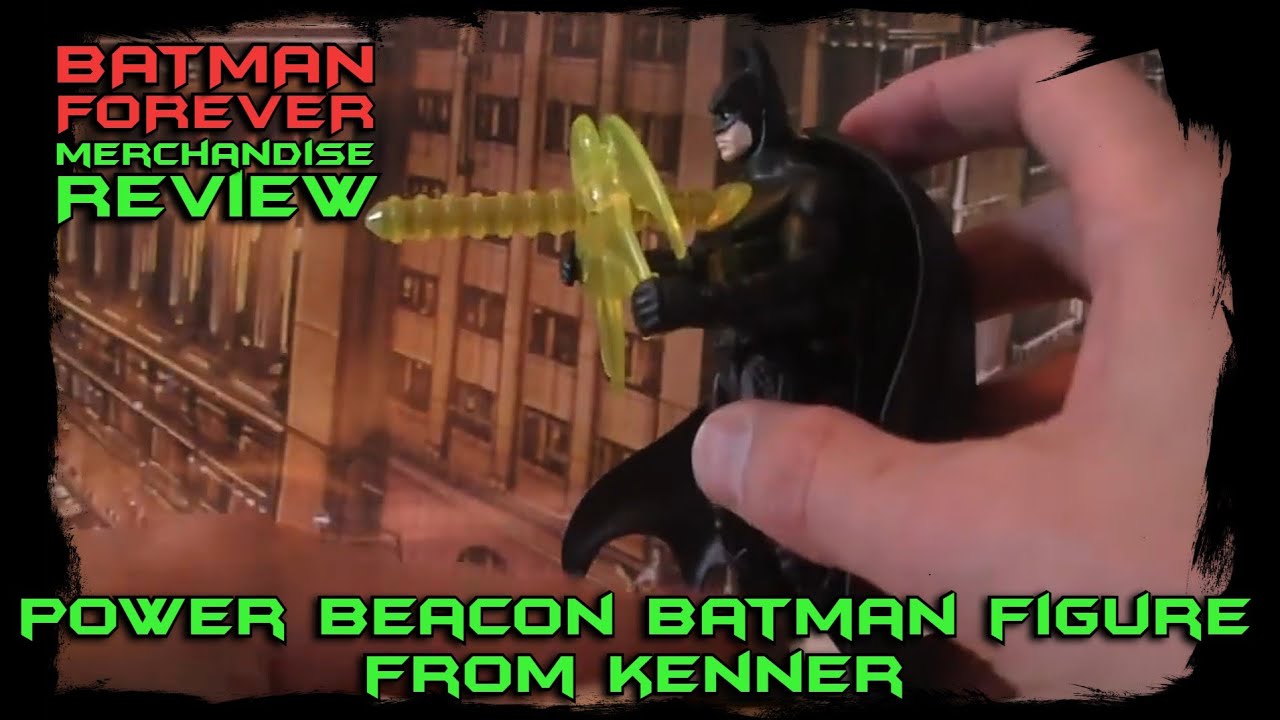 Batman Forever Merchandise Review - Power Beacon Batman figure from ...