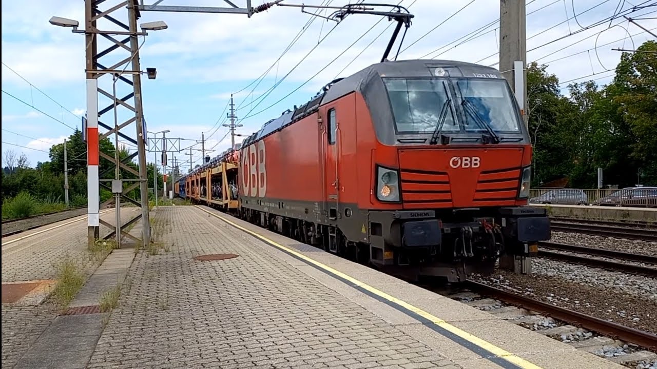 ÖBB Vectron ️ mit Autozug - YouTube