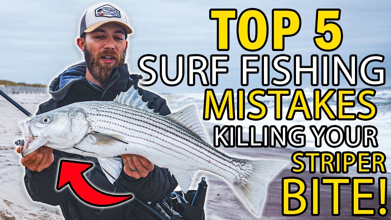 Top 5 Surf Fishing Mistakes Killing Your Striper Catch (And How to Fix ...