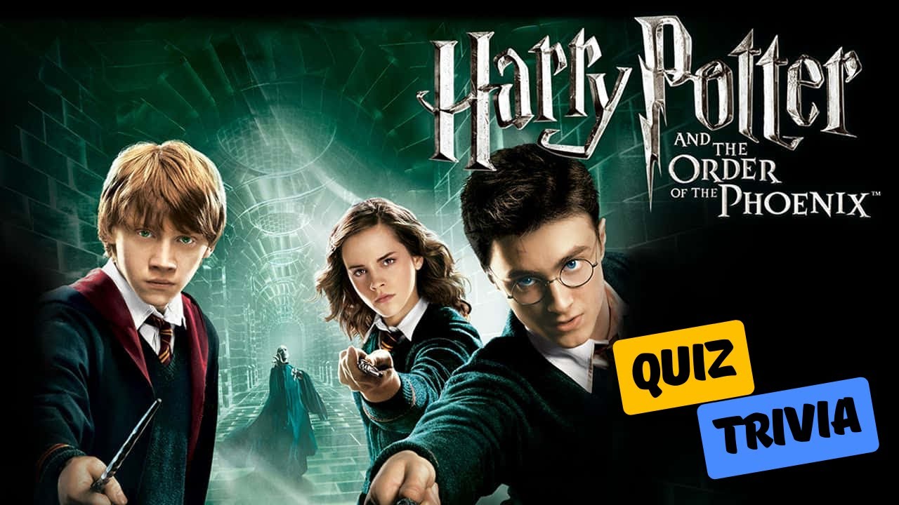 Harry Potter and the Order of the Phoenix Quiz Trivia - YouTube