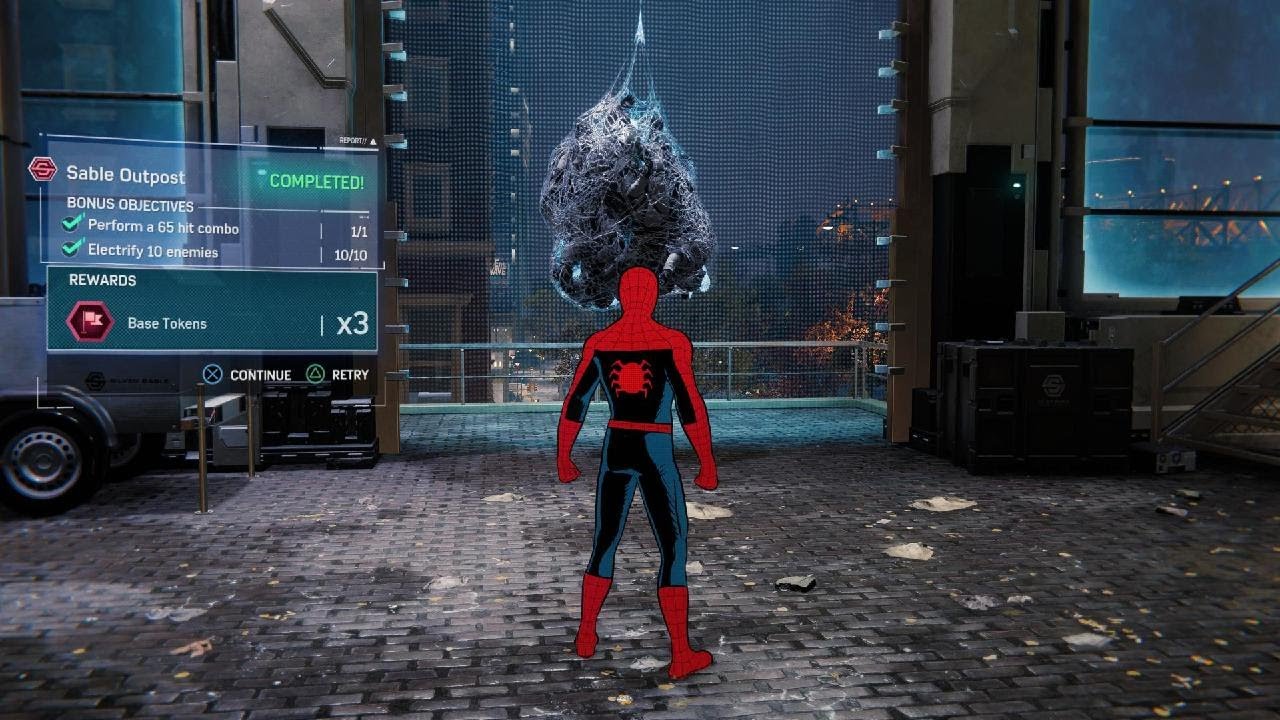 Marvel's Spider-Man Remastered: Sable outpost in Midtown - YouTube