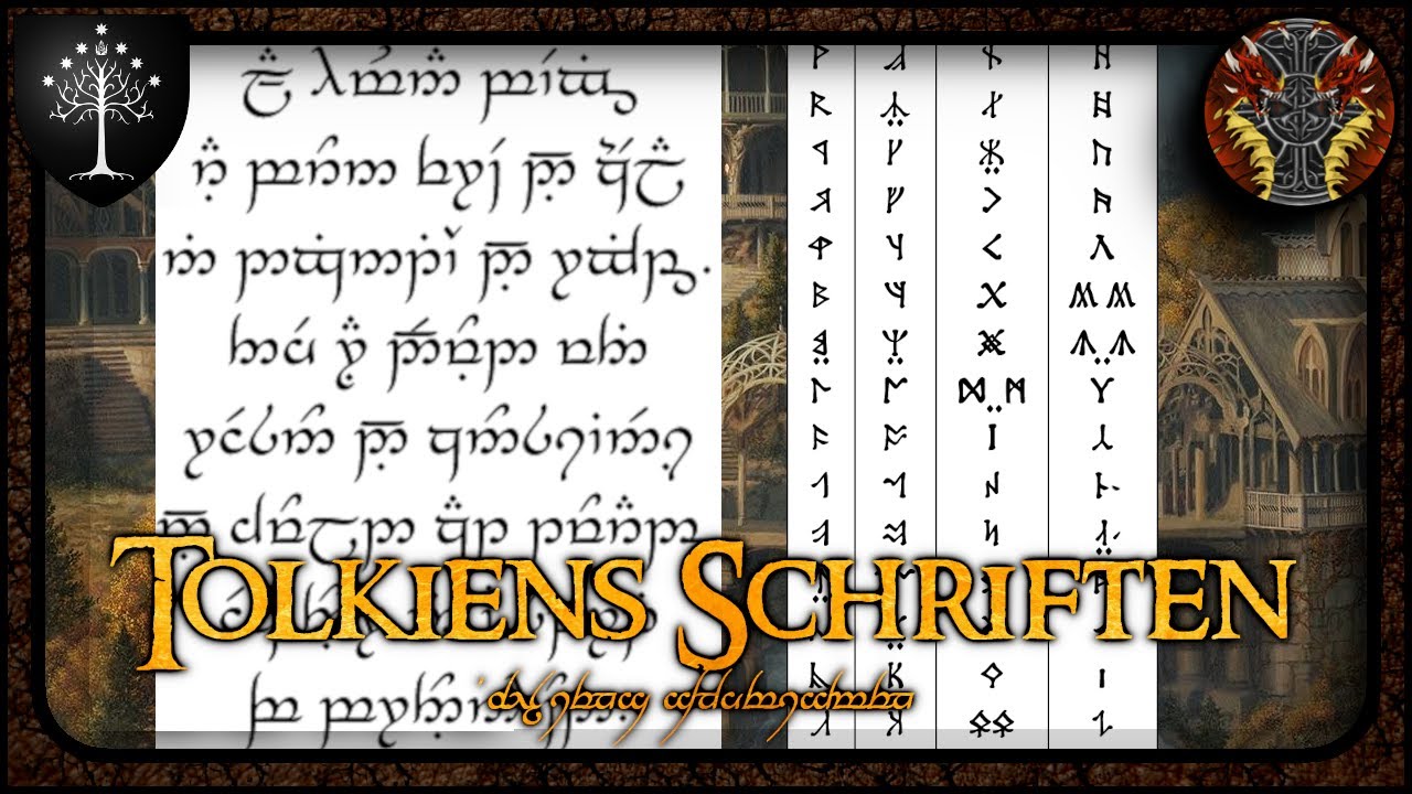 Cirth und Tengwar: Tolkiens Runen und Schriften --- Mittelerde Lore 158 ...