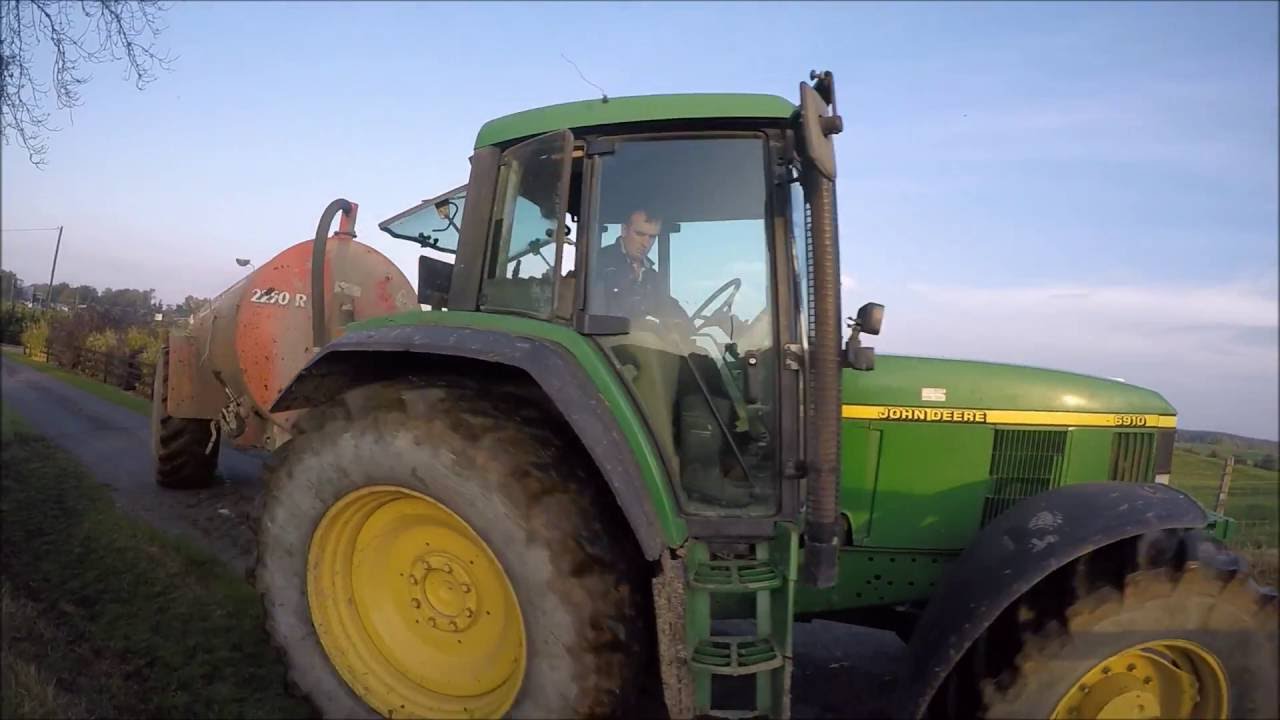 Conroy's 2 JD 6910's At The Slurry 2016-Trying To Beat The Ban (GoPro ...
