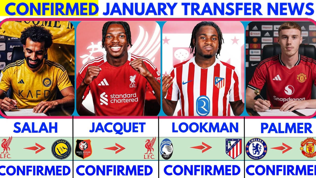 🚨LATEST CONFIRMED TRANSFER NEWS AND RUMOURS TRANSFER NEWS 2026|Lookman ...