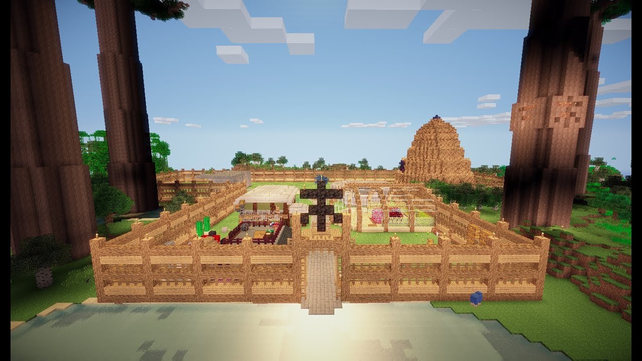 Minecraft Naruto Villages