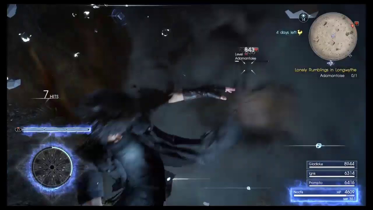 FINAL FANTASY XV ROYAL EDITION | ADAMANTOISE SUPER BOSS FIGHT LVL 82 ...