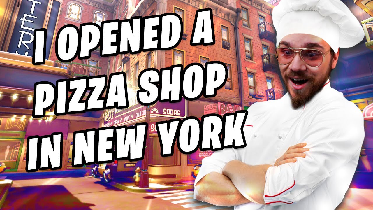 I opened a PIZZA SHOP, but it's in Overwatch 2 - YouTube