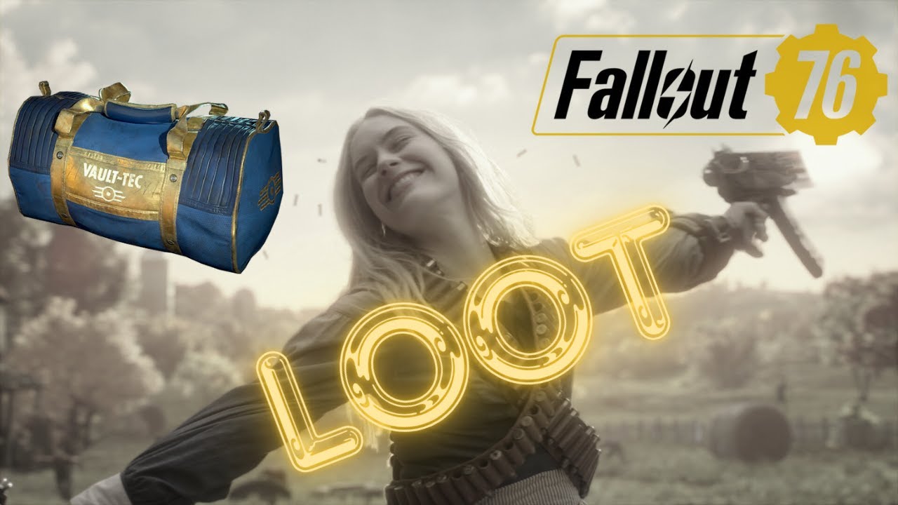 Fallout 76 | Finding a Loot Bag with 17 Legendary Items! (Including the ...