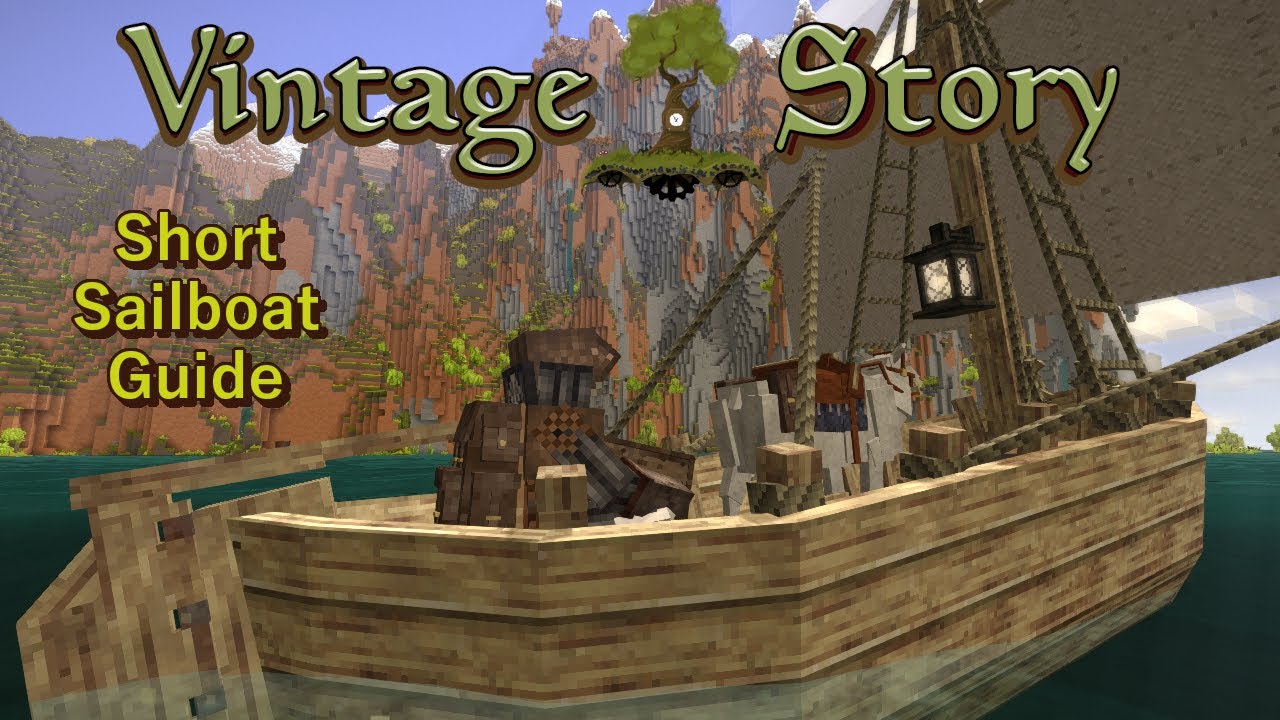 Vintage Story 1.20 Sailboat Guide - YouTube