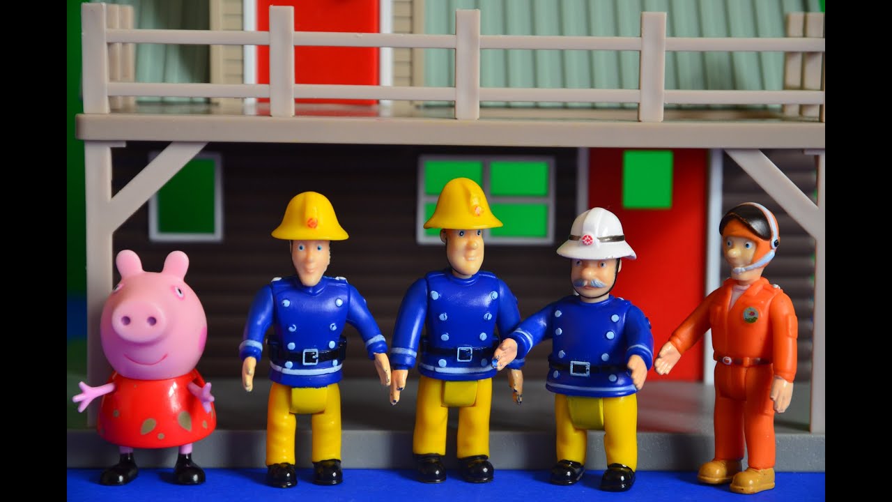 2015 Fireman Sam Episode Small spaces With Peppa Pig Feuerwehrmann Sam ...