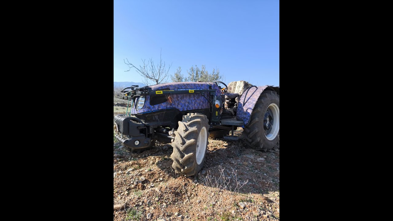 new holland t580b ile bahar sürümü #newholland #t580b #asmr #farming # ...