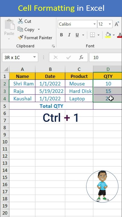 Excel Interview Question Cell Formatting In Excel Exceltutorial Excel