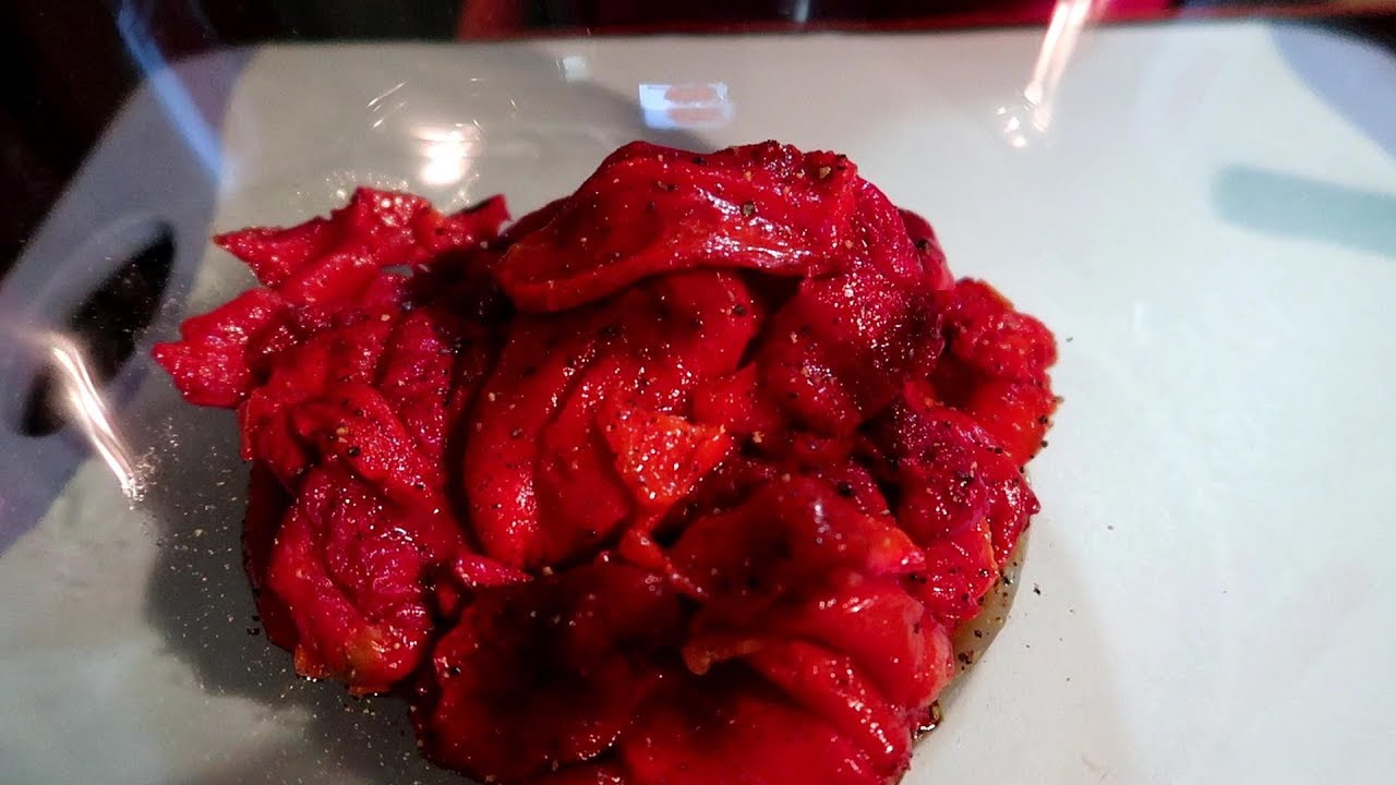 MARINATED GRILLED CAPSICUM / RED BELL PEPPER .... - YouTube