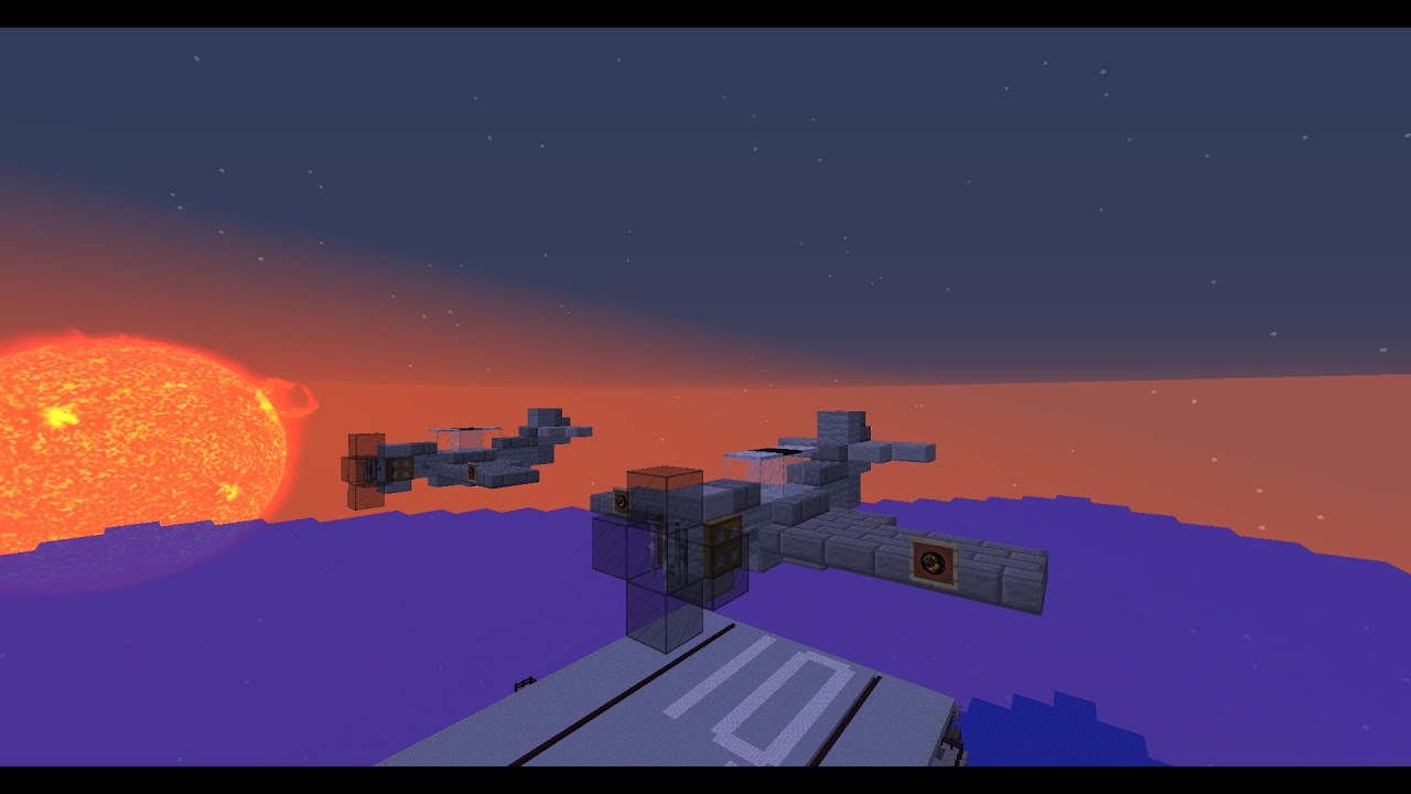 Minecraft - Tuto - Avion de guerre ! - YouTube