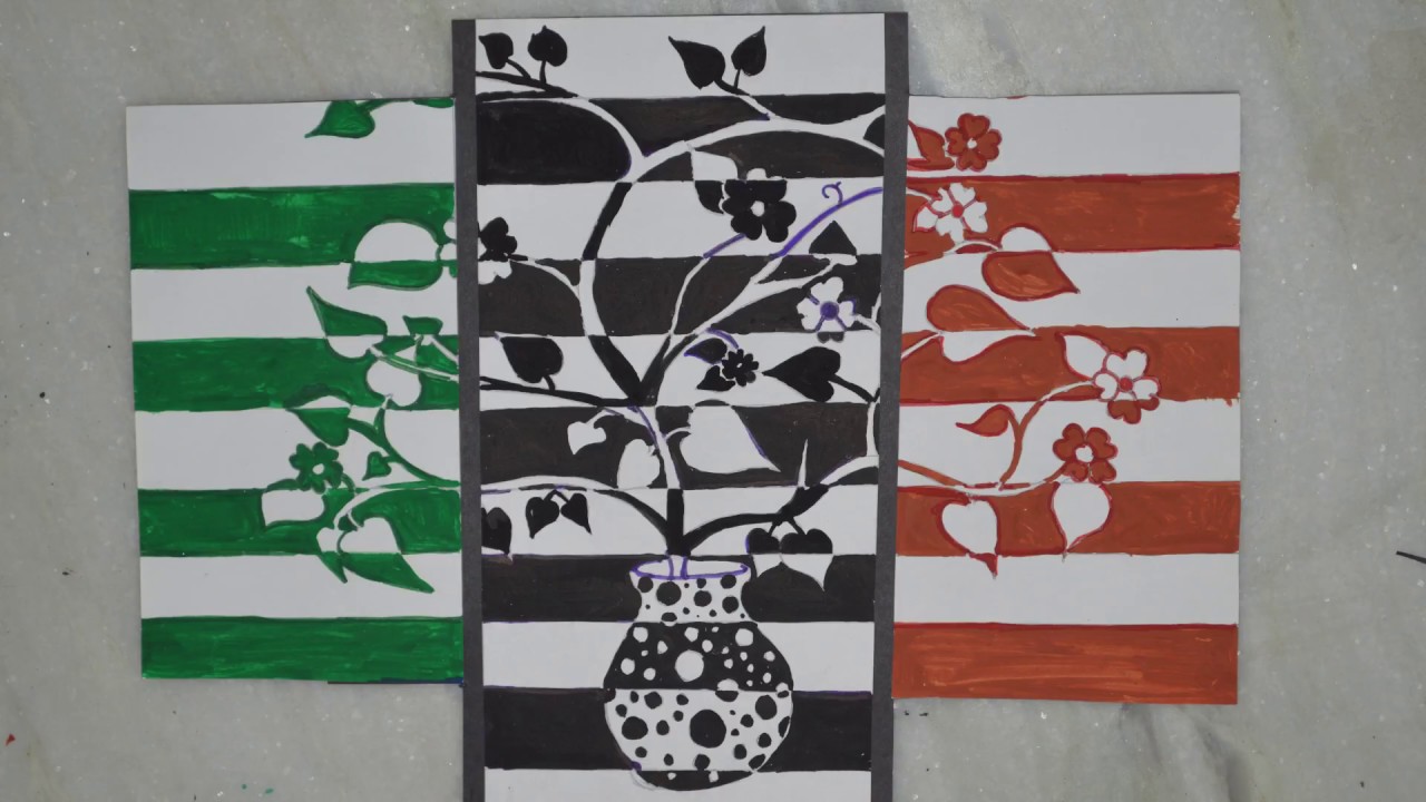 Easy Split Painting Tutorial || art that my way - YouTube