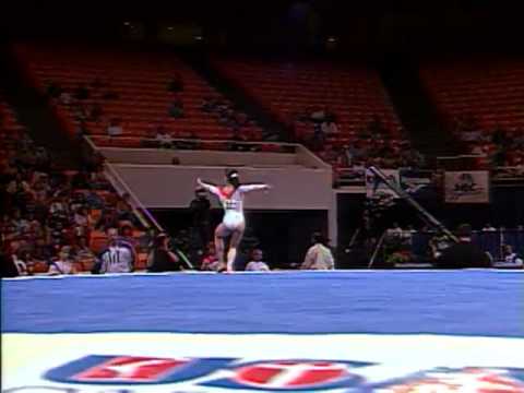 Corina Ungureanu - Floor Exercise - 1998 International Team Gymnastics Championships - Women