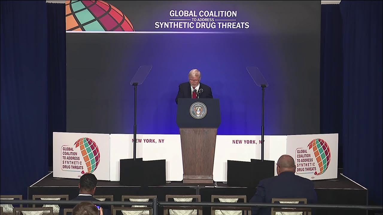 President Joe Biden Delivers Remarks At The Global Coalition To Address Synthetic Drug Threats ...