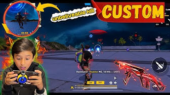 Custom WIth Famous TikToker | Free Fire GamePlay | intel i9 14900k - YouTube