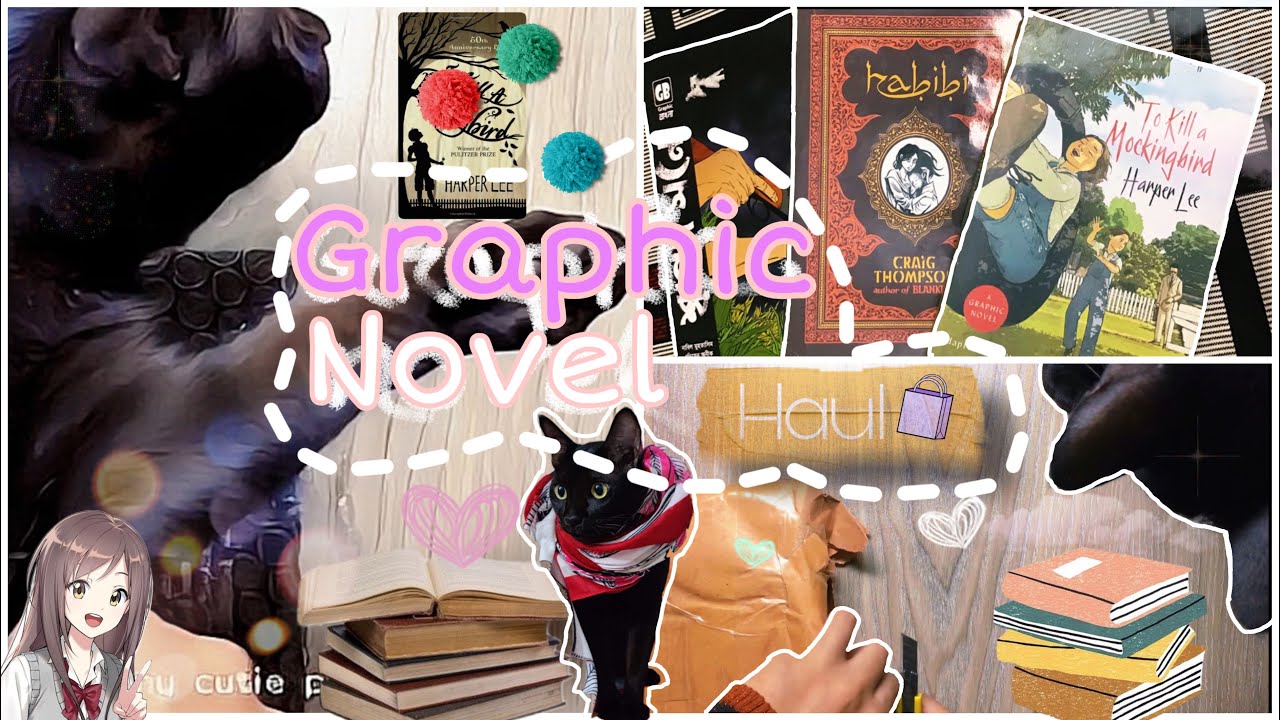 Graphic novel haul| Unboxing |Habibi-Craig Thompson| To kill a ...