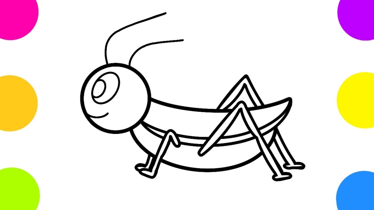 Desenhando - GRILO! Como desenhar um grilo - YouTube