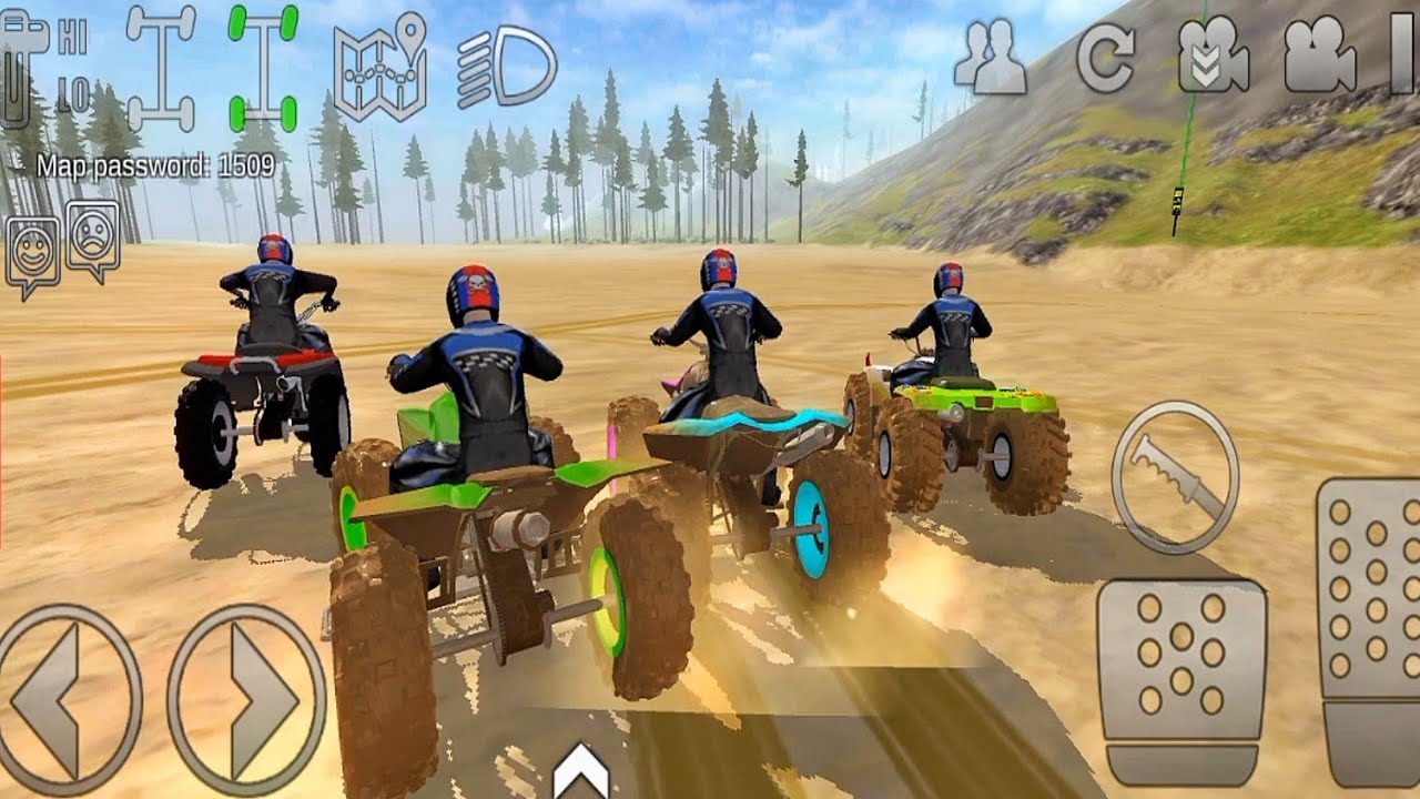 ATV Offroad Fury Quad Bike Simulator Gameplay Video - Quad Bike Fast ...