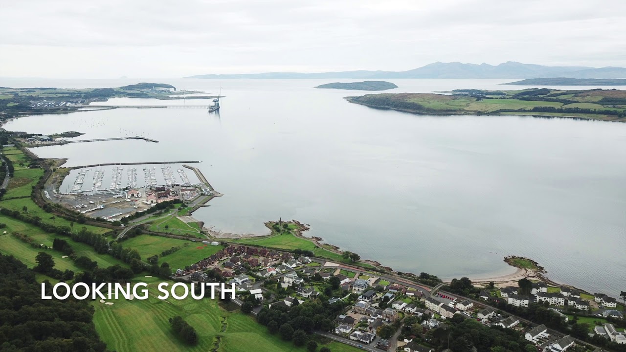 Drone in the Largs Hills - YouTube