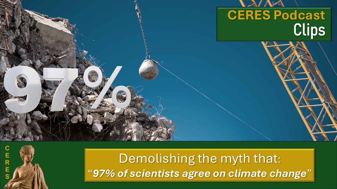 Debunking the “97% of scientists agree on climate change” myth | CERES ...