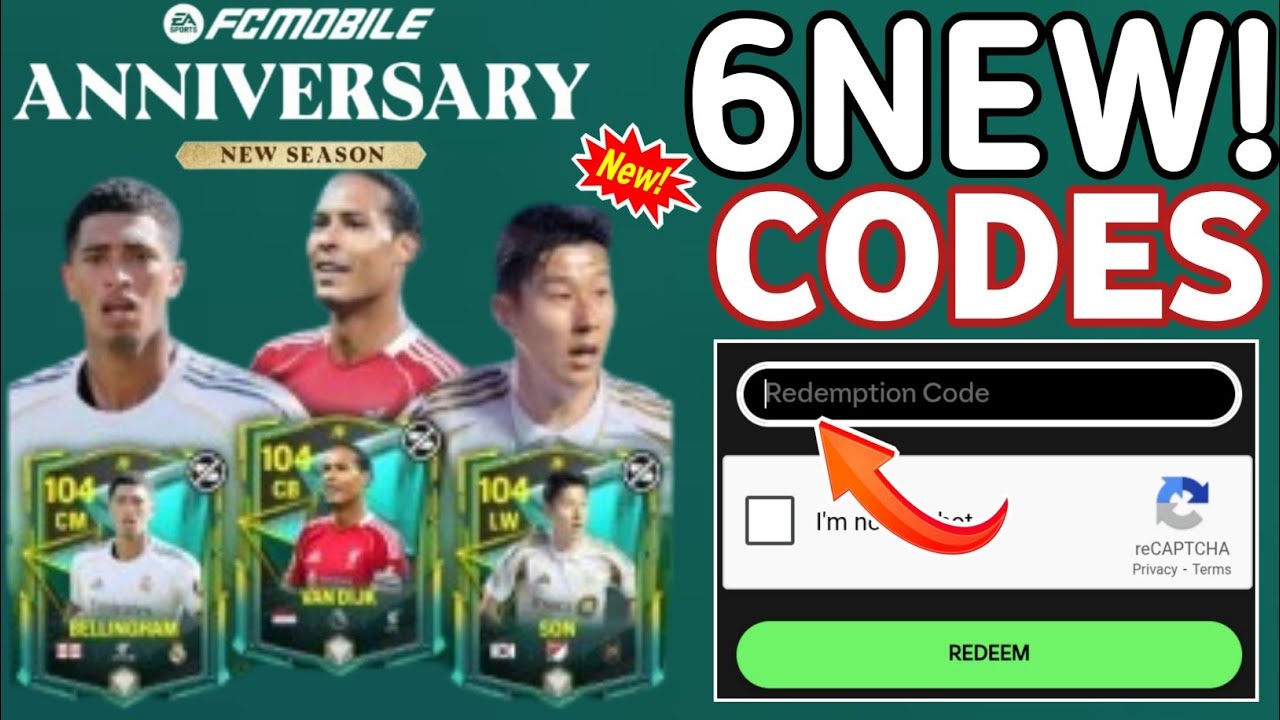 💥 BEST 💥 EA FC MOBILE CODES IN NOVEMBER 2025 - FC MOBILE CODES 2025 ...
