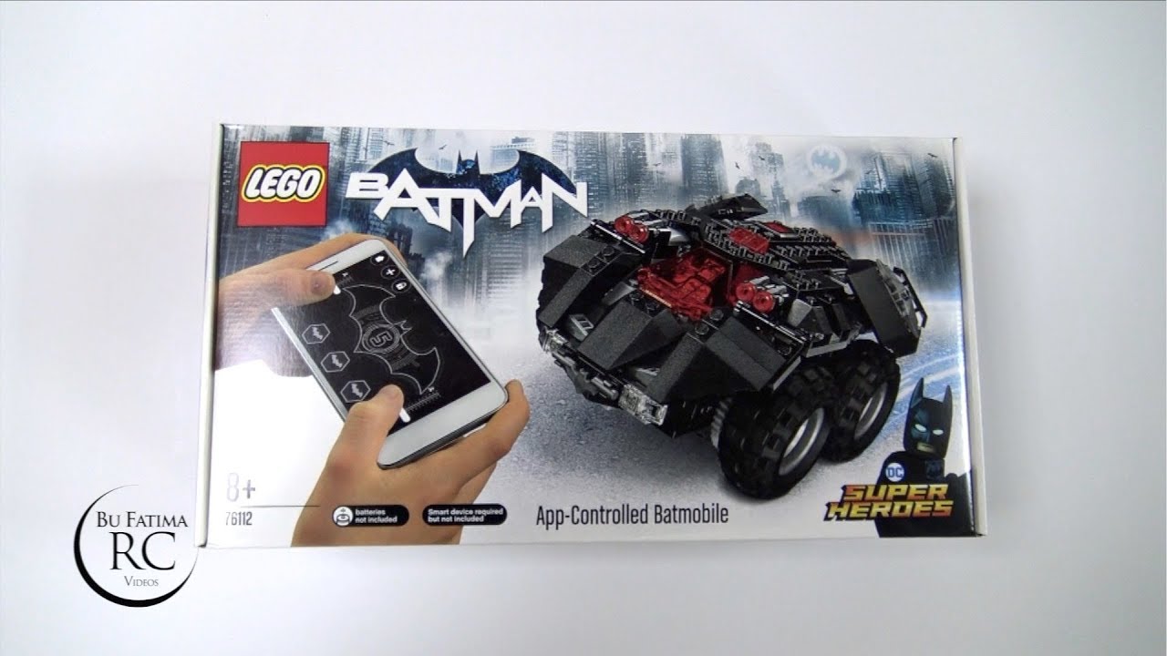 LEGO | App Controlled Batman Car Speed Build | ليجو بات مان - YouTube