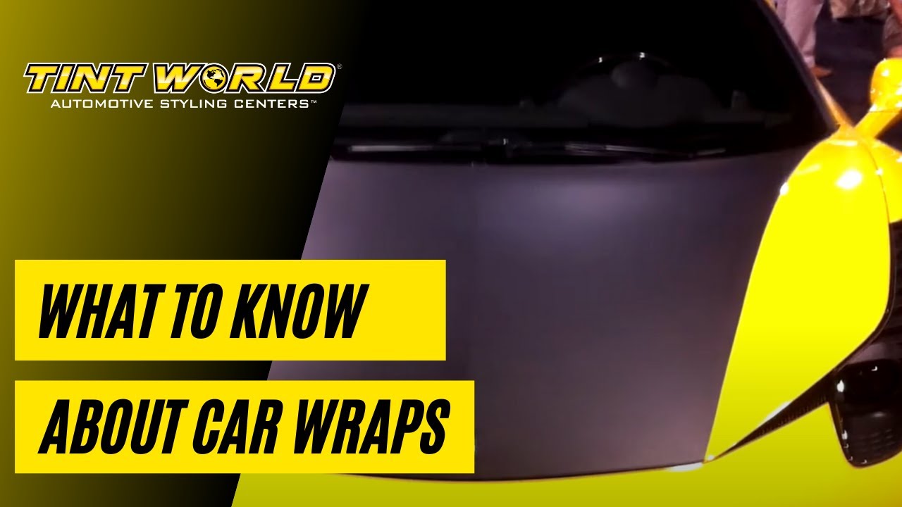 What to Look for When You Get Your Vehicle Wrapped at Tint World® - YouTube