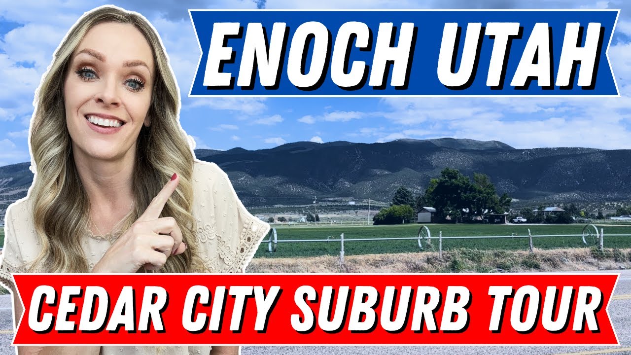 Driving Through a Cedar City Suburb | Small Town in Utah | Enoch Utah ...