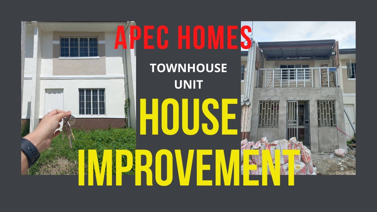 APEC HOMES | Townhouse | House Tour | Vlog #2 Major House Improvement - YouTube