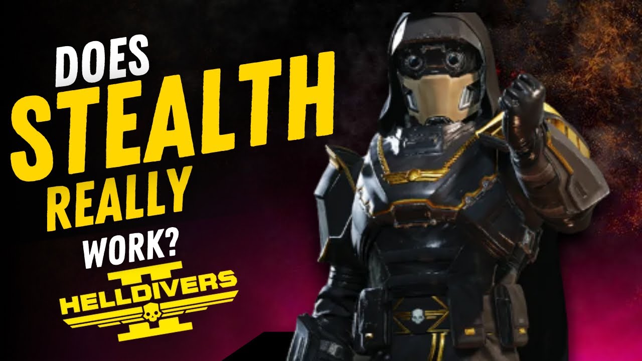HELLDIVERS 2 Overpowered Stealth Mechanic - YouTube