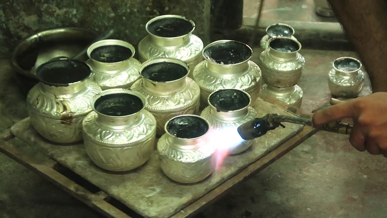Silver Chombu Making How To Make Silver Utensils How Its Made Process Of Silver Vessels silver-chombu-making-how-to-make-silver-utensils-how-its-made-process-of-silver-vessels