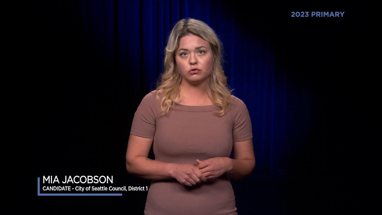 Mia Jacobson, candidate for City of Seattle, Council District 1 - YouTube