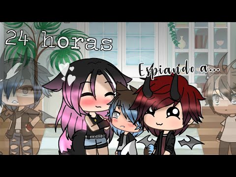 24 horas espiando a Rosa... || Gacha life|| 《Røsą》